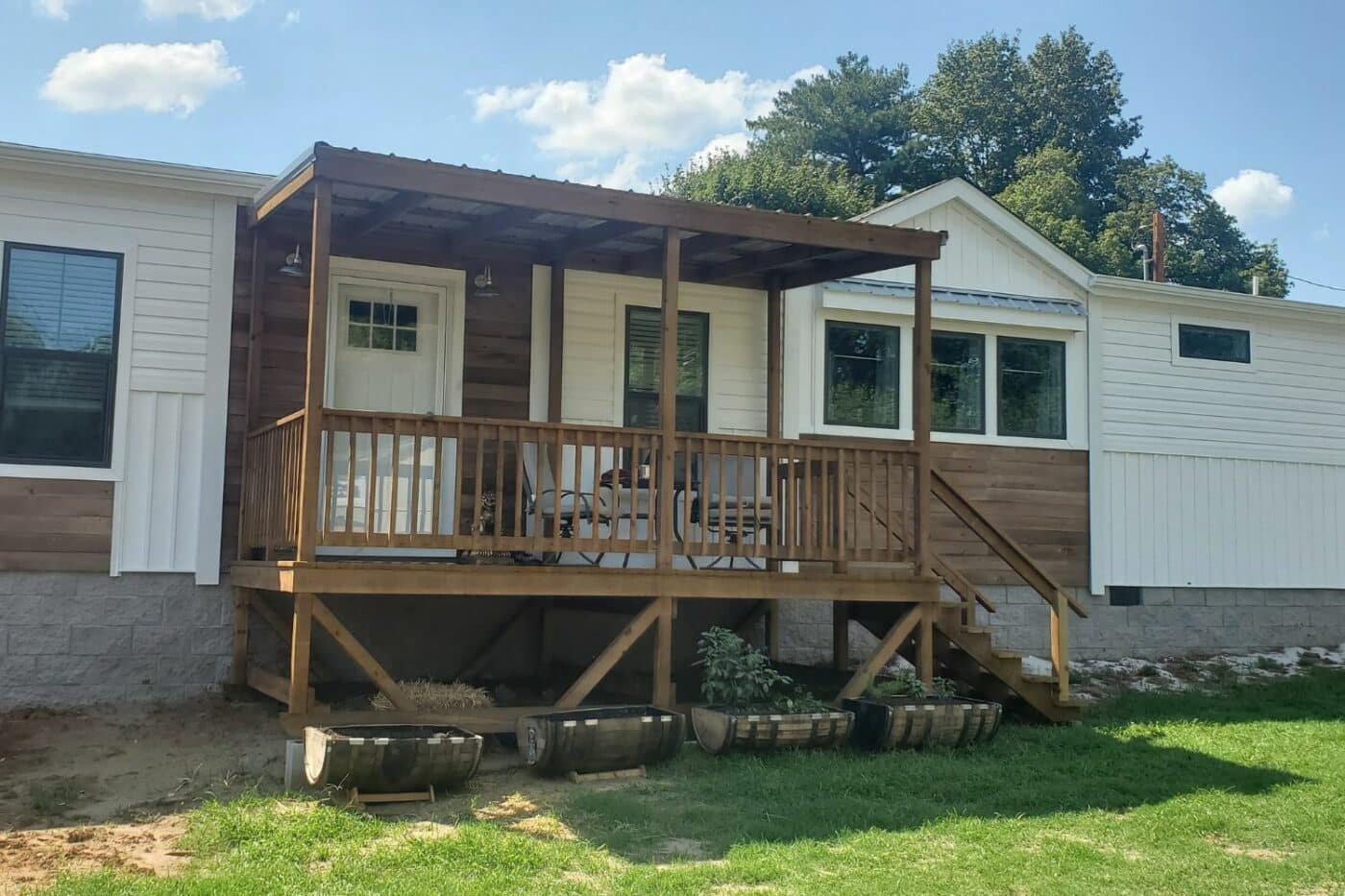 10x16 House Deck In Austin,KY | Completed Project| EshCo