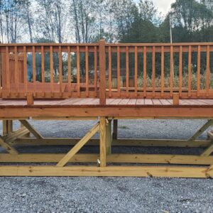 12x16 Pool Deck In Stock | EshCo Portable Structures