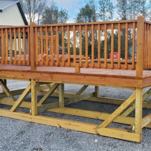 12x16 Pool Deck In Stock | EshCo Portable Structures