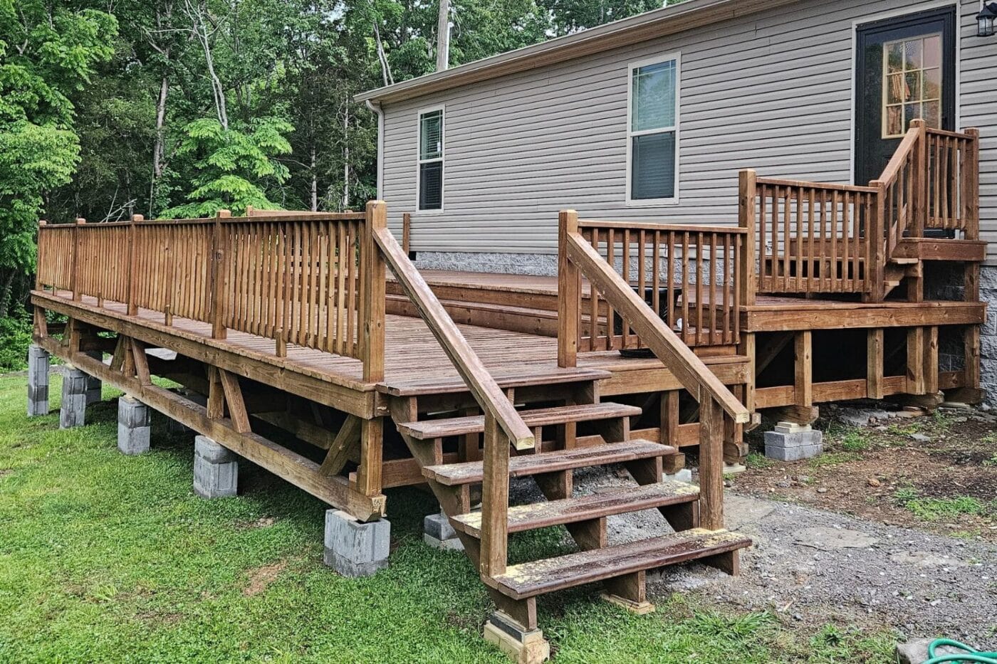 20x32 Backyard Deck in Dixon Springs TN | Completed Projects