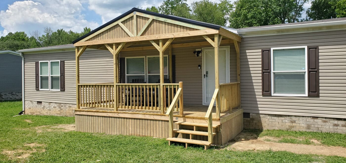 Mobile Home Porches | EshCo's Durable And Stunning Outdoor Porches