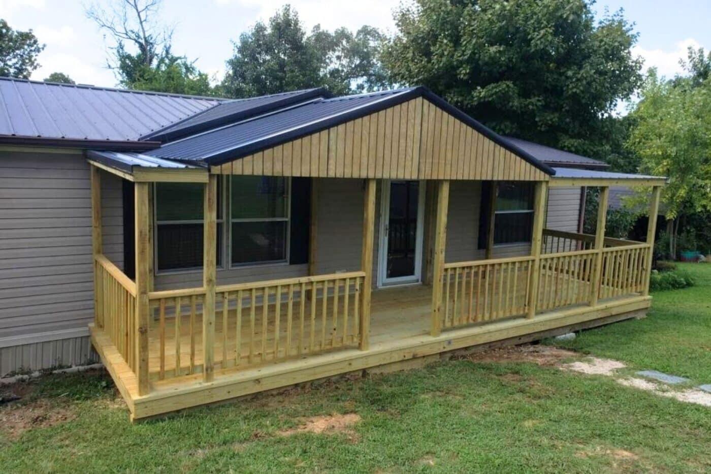 Prebuilt Mobile Home Decks| EshCo Portable Structures