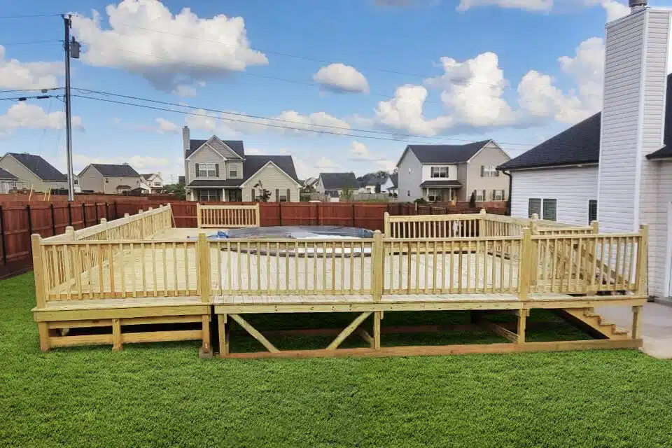 Prefab Pool Decks 27 Above Ground Pools With Decks For Your Outdoor