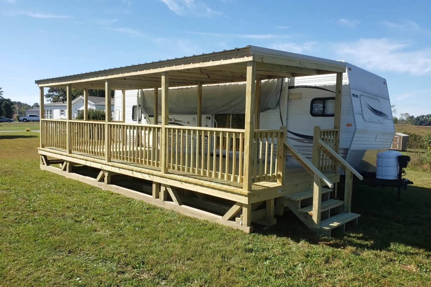 Prebuilt Porches in Kentucky | EshCo Portable Structures
