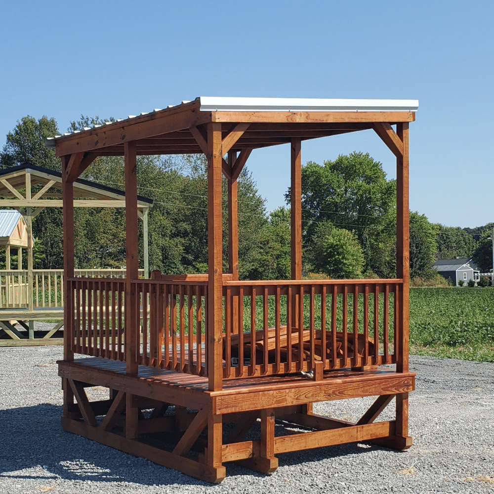 8x10 Portable Porch | EshCo Portable Structures
