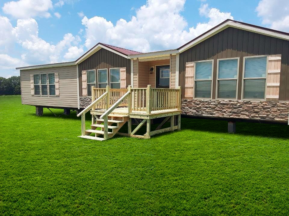 Prebuilt Mobile Home Decks| EshCo Portable Structures